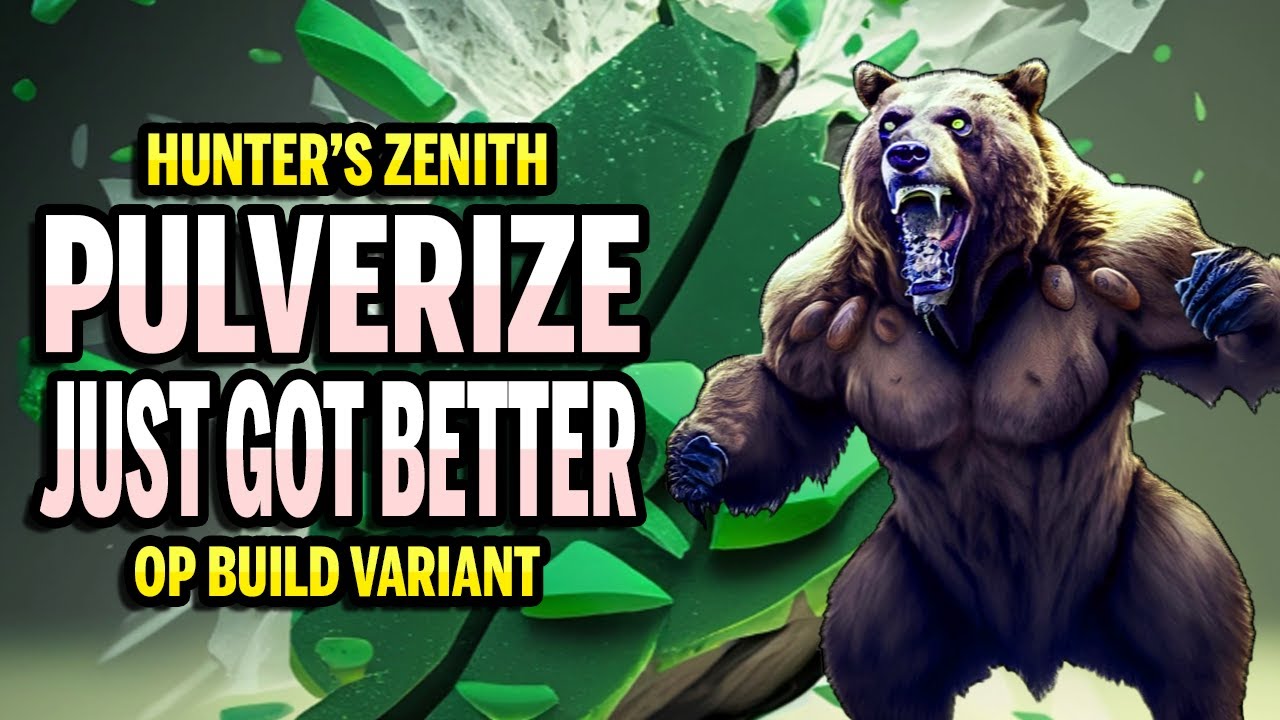 D4 Pulverize with More Damage, Improved Sustain and Fun - YouTube