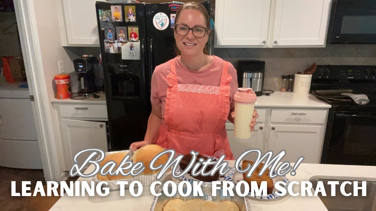 Bake with me!! Learning how to cook from SCRATCH! | Homemaking ...