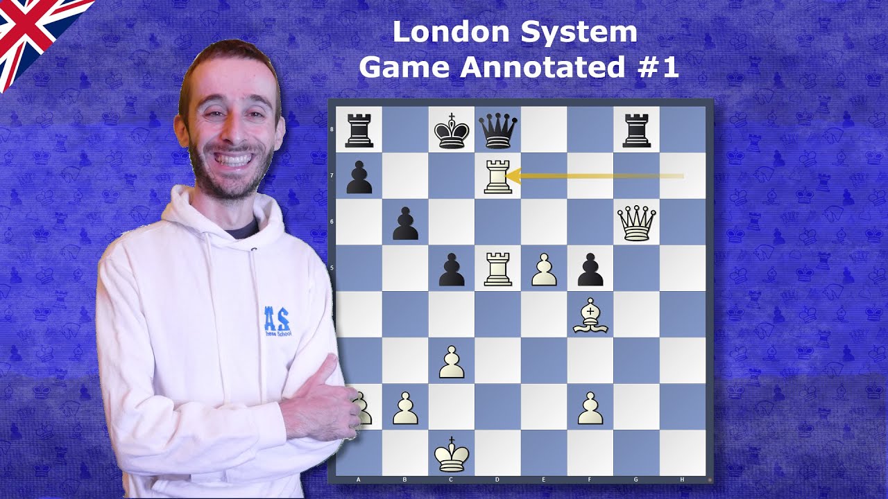 London System - How to attack the King - Game Annotated #1 - YouTube