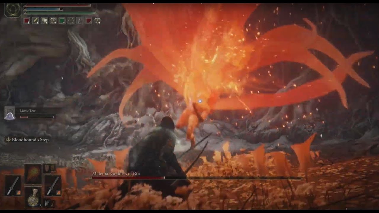 ELDEN RING - Malenia, Blade of Miquella & Malenia, Goddess of Rot ...