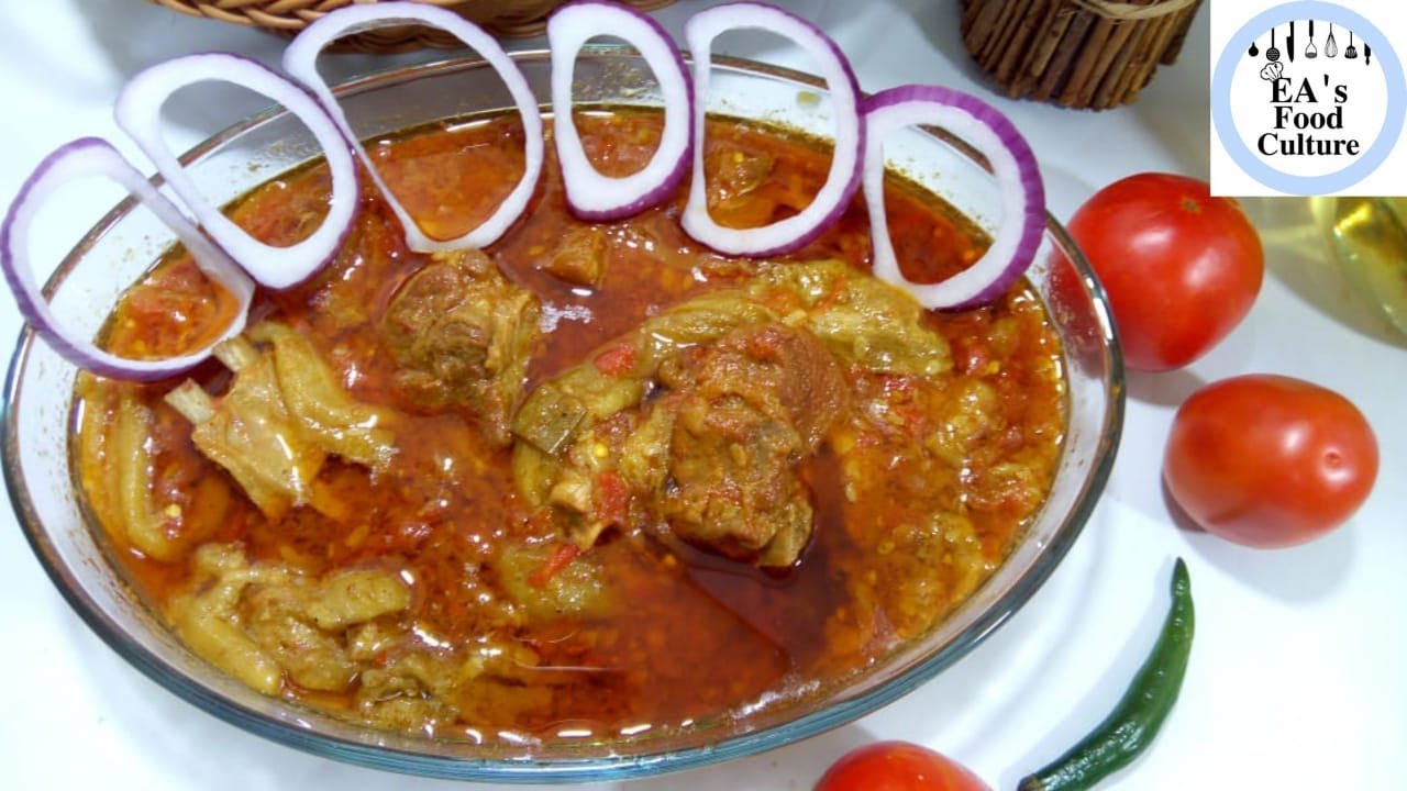 Thori ghosht salan recipe (sponge gourd with mutton) - YouTube
