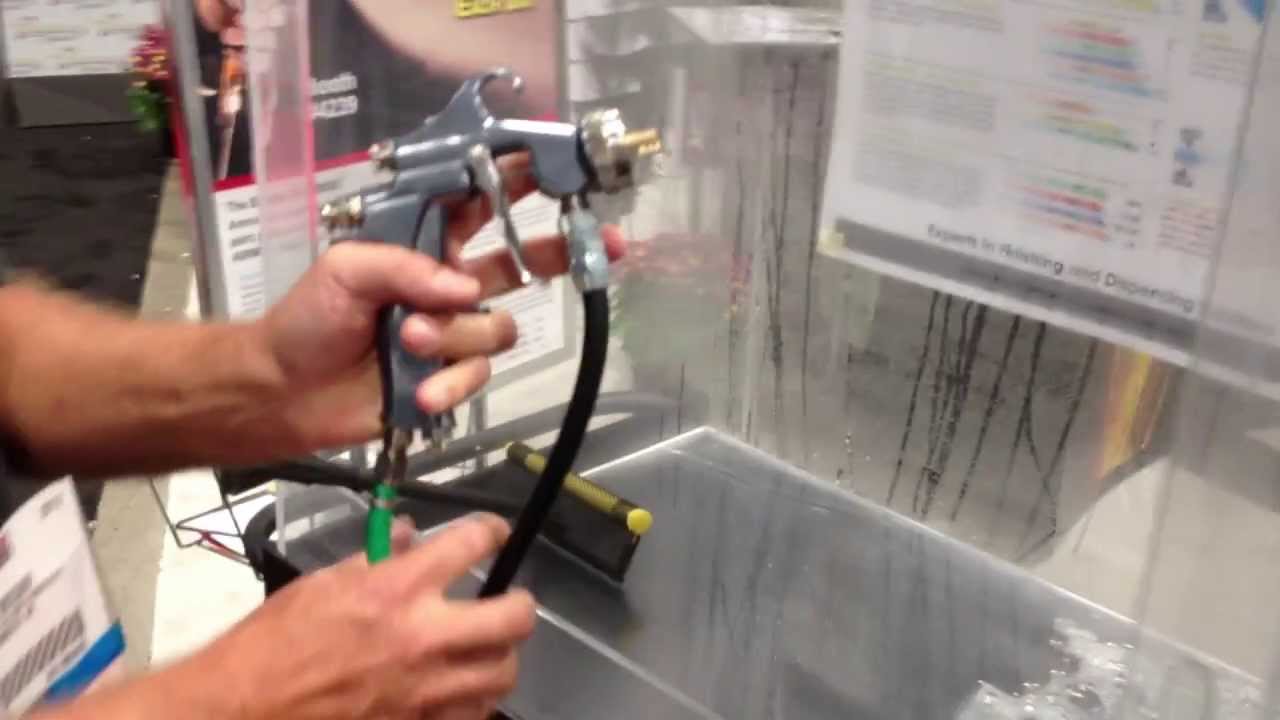 Kremlin-Rexson-Exel North America Airmix with EOS pump at AWFS Fair ...