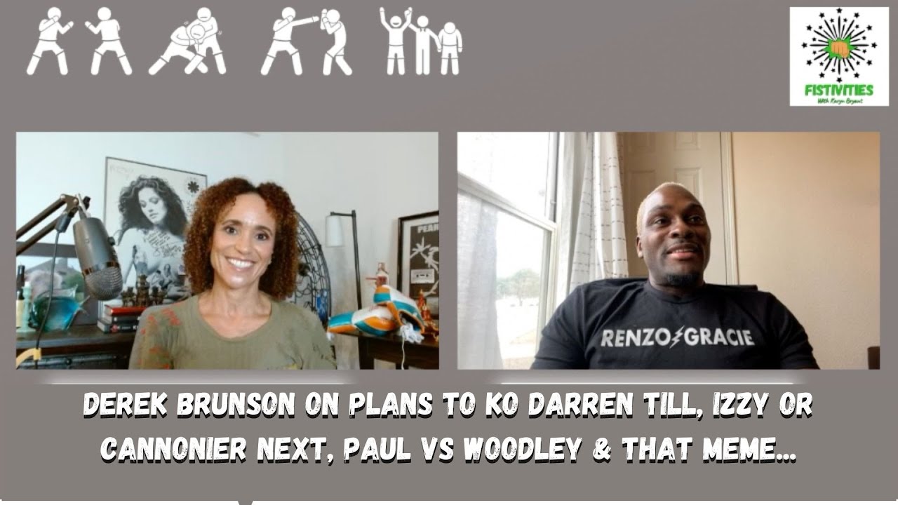 Derek Brunson On Plans To KO Darren Till, Izzy Or Cannonier Next, Paul ...