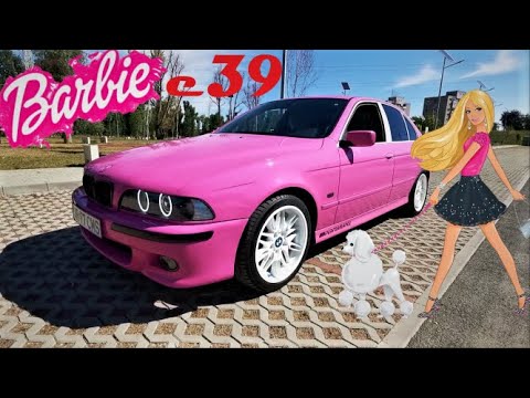 Am vopsit E39-le Roz? BMW seria 5 unic in Romania! - YouTube