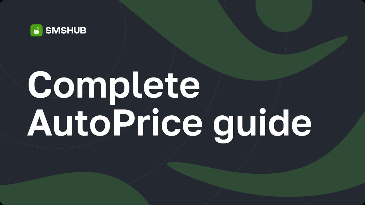 AUTO-PRICE — Full Instruction | Detailed Guide to Autoprice SMSHUB ...