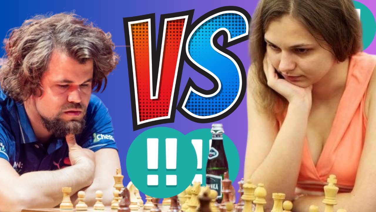 Magnus Carlsen vs Anna Muzychuk 64 - YouTube