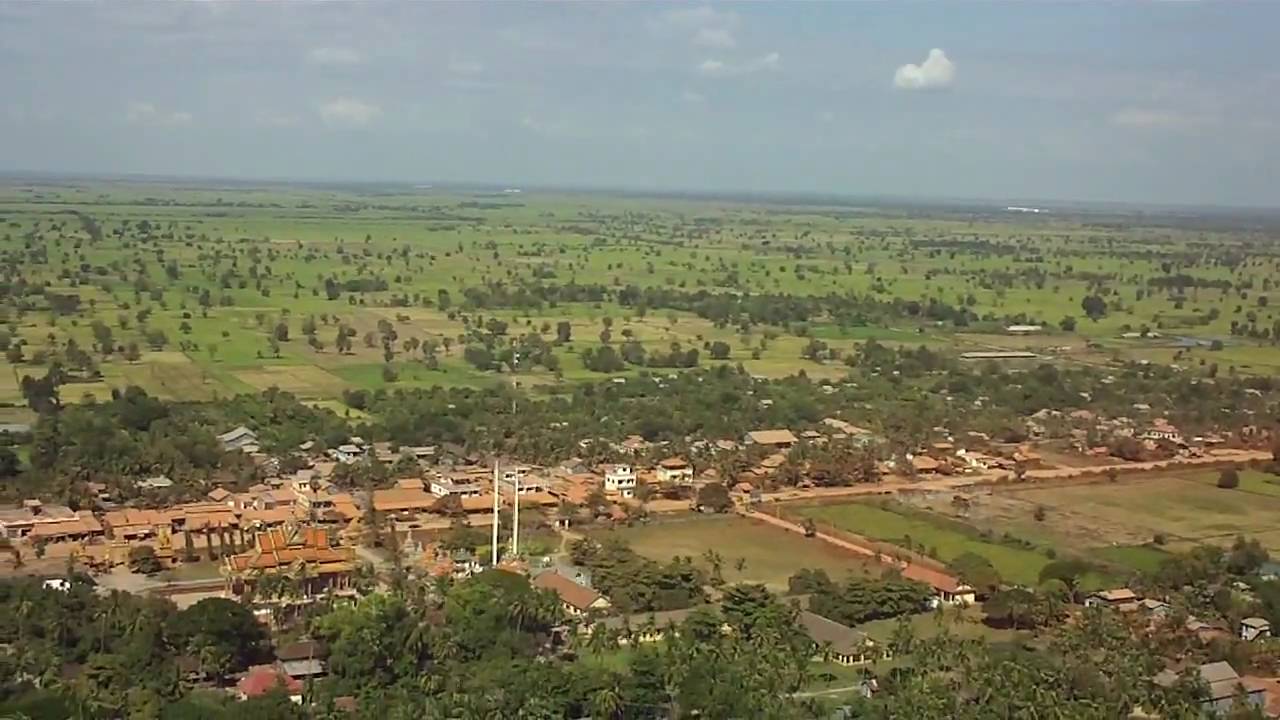 View from Phnom Sampeu (HQ) - YouTube