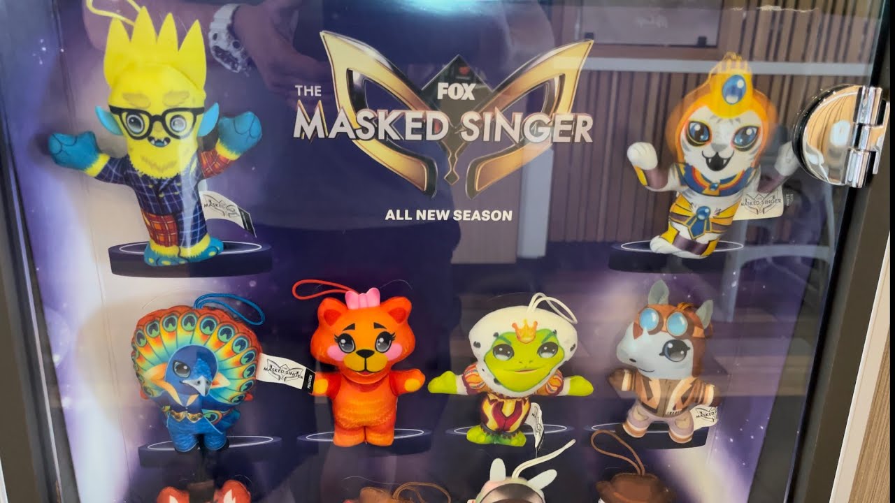 The Masked Singer FOX McDonalds Happy Meal Toys 🧸 - YouTube