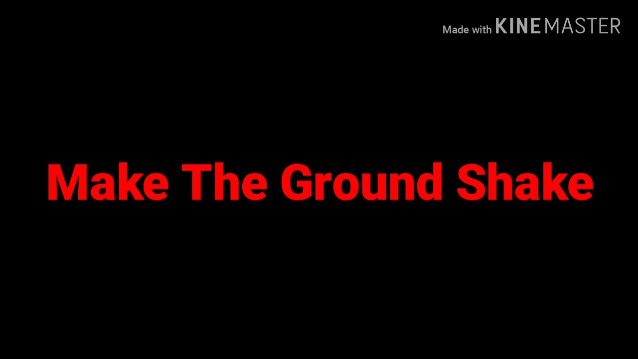 Make The Ground Shake Sound Effect-Free - YouTube