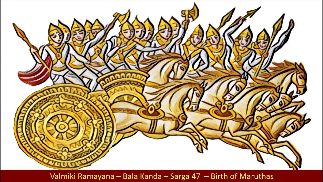 Valmiki Ramayana – Bala Kanda – Sarga 47 – Birth of Marutas - YouTube