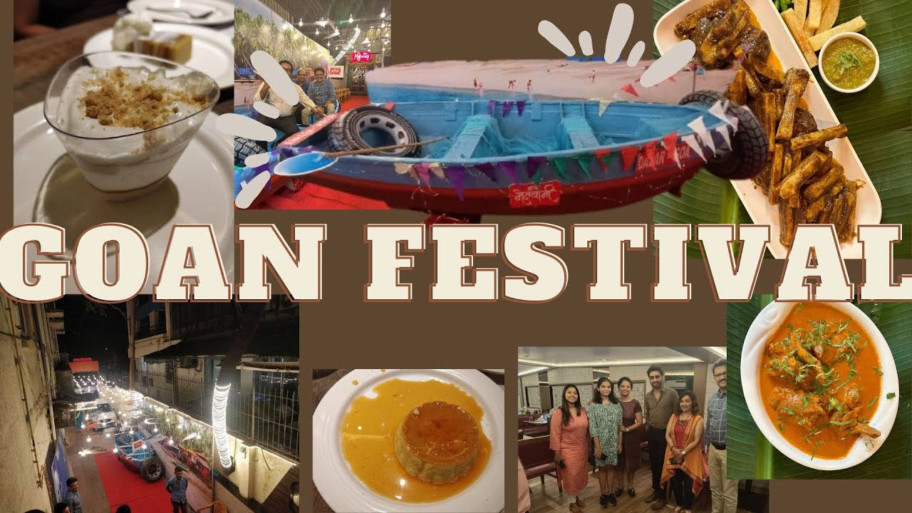 Goan Festival at Nav Mejwani!! - YouTube