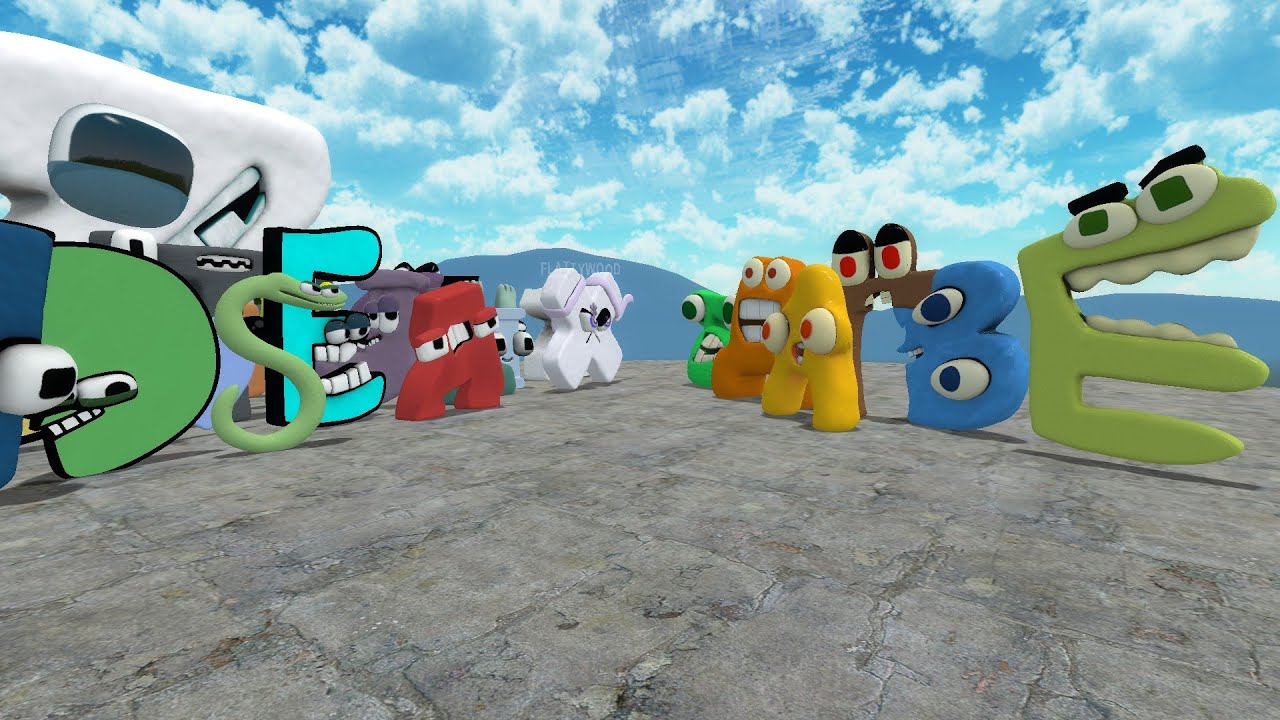 ALL ALPHABET LORE A Z+ VS NEW RUSSIAN ALPHABET LORE In Garry`s mod ...