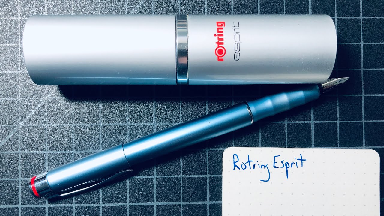 Rotring Esprit Telescopic Fountain Pen - YouTube