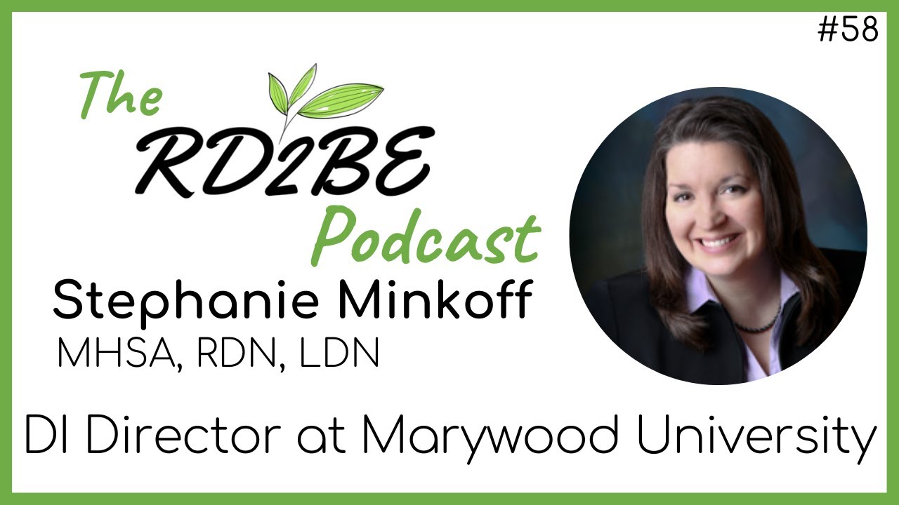 Marywood University Dietetic Internship - Interview with: Stephanie ...