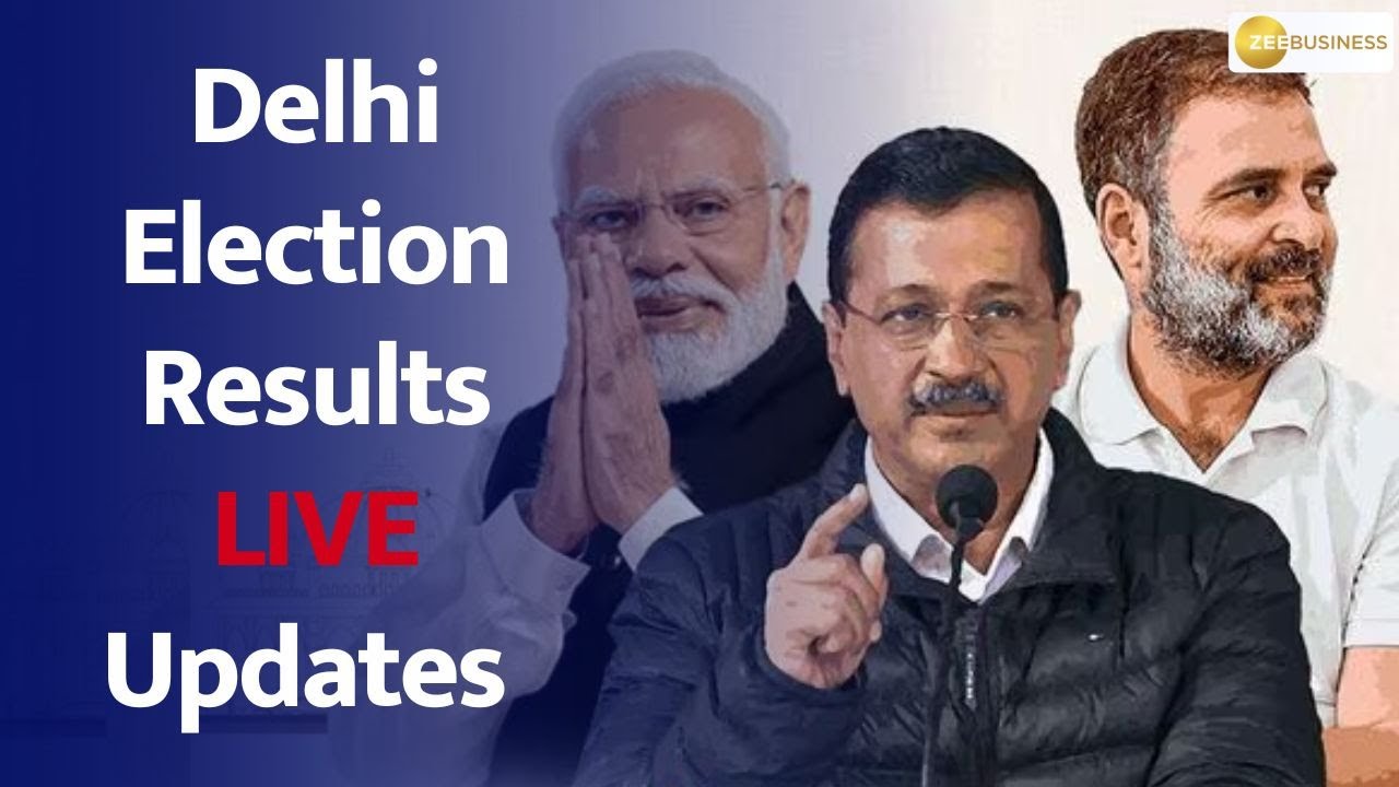 Delhi Election Results LIVE Updates | AAP, BJP, Congress - YouTube