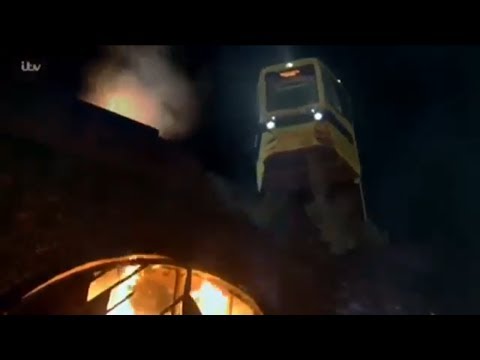 The massive train crash (Corrie) - YouTube