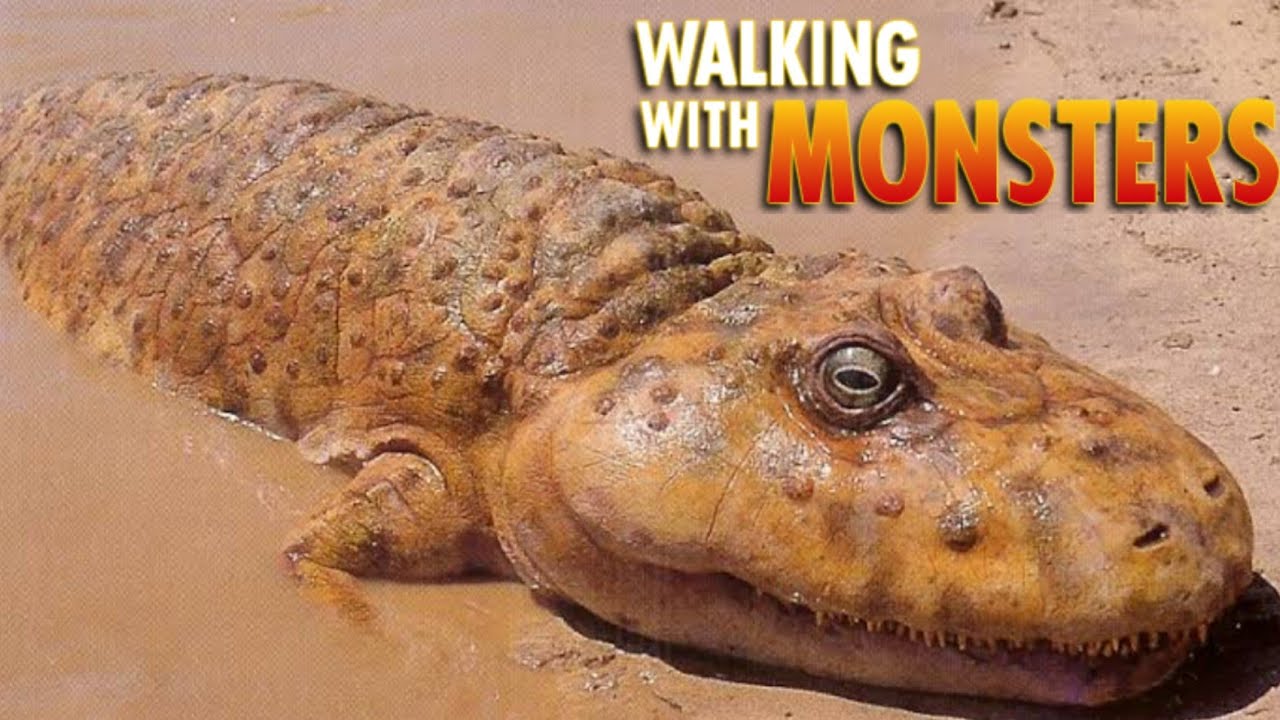 Walking With Monsters [2005] - Rhinesuchus Screen Time - YouTube