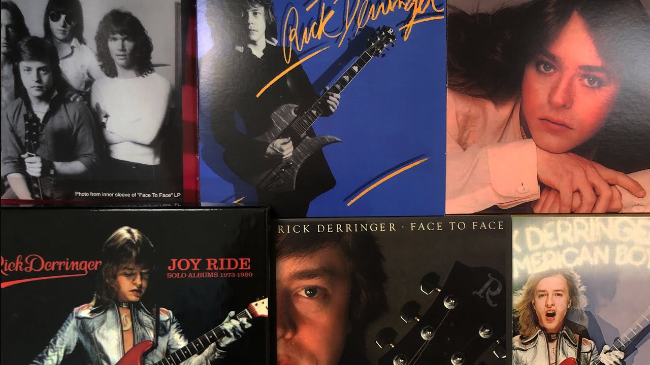 UnBoxing Rick Derringer - Joy Ride Solo Albums 1973 - 1980 4CD Box Set ...