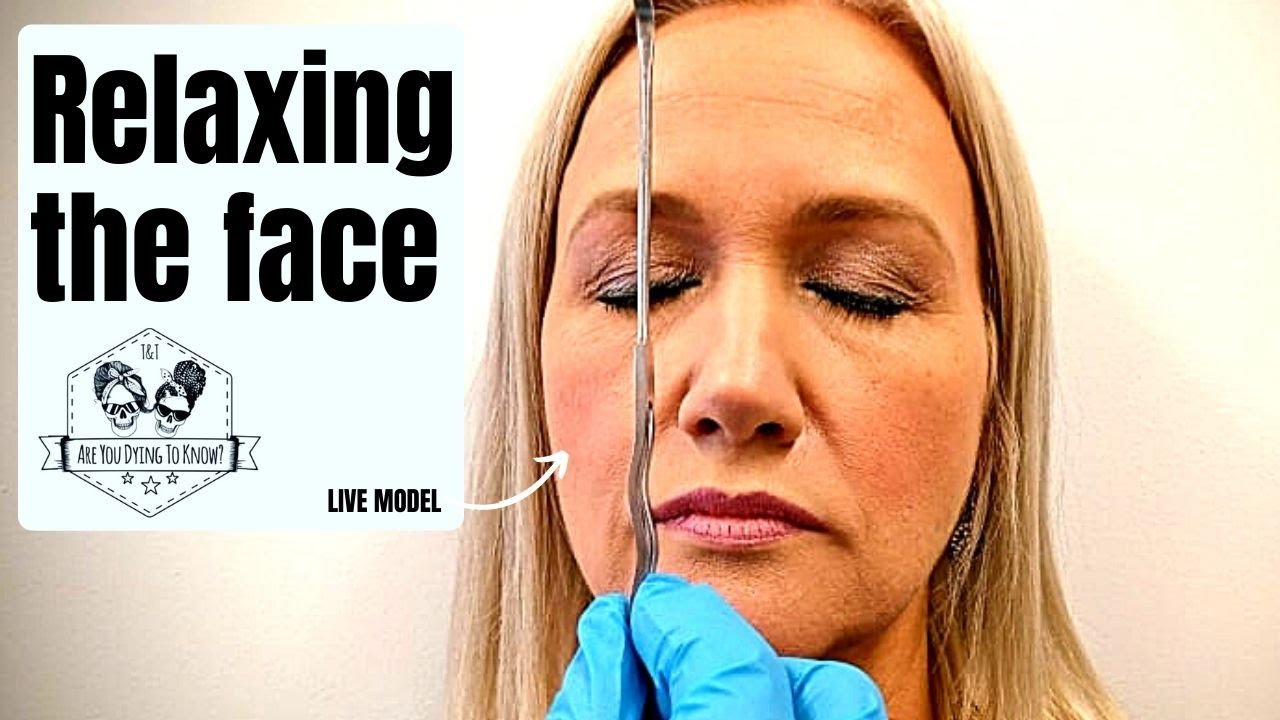 Setting the face in the mortuary - YouTube