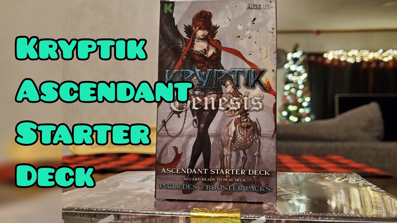 Kryptik TCG ASCENDANT Starter Deck KS - YouTube