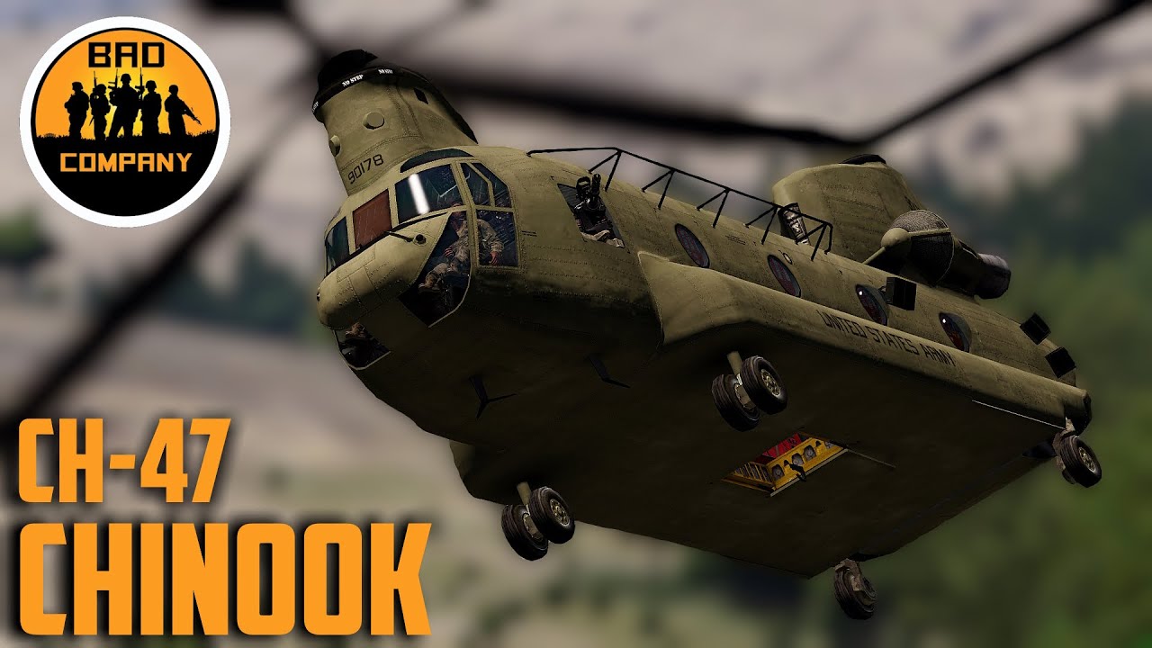 [TUTORIAL] Using the CH-47 Chinook in Arma 3 | Bad Company RHS Invade ...