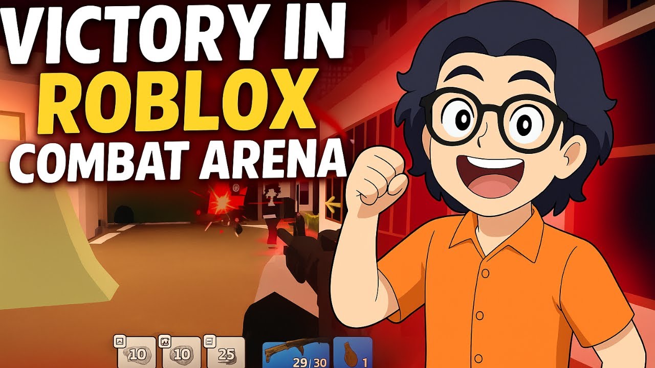 Winning in Roblox Combat Arena 🔥 (Epic Victory) - YouTube