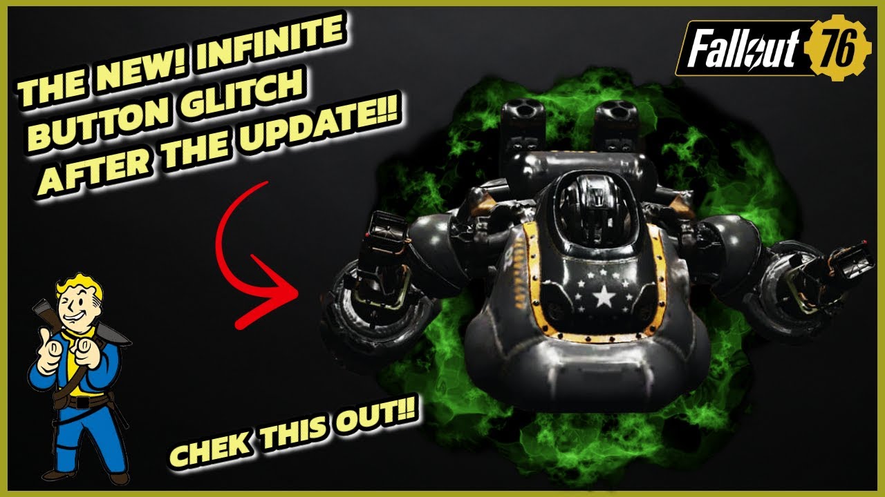 Fallout 76 - The New! Infinite Button Glitch After The Ghoul Update! Check It Out! (PATCHED ...
