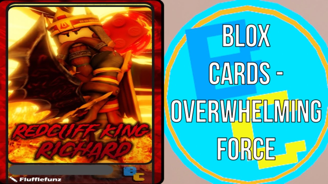 Roblox: Blox Cards - Overwhelming Force (Redcliff Rampage) - YouTube