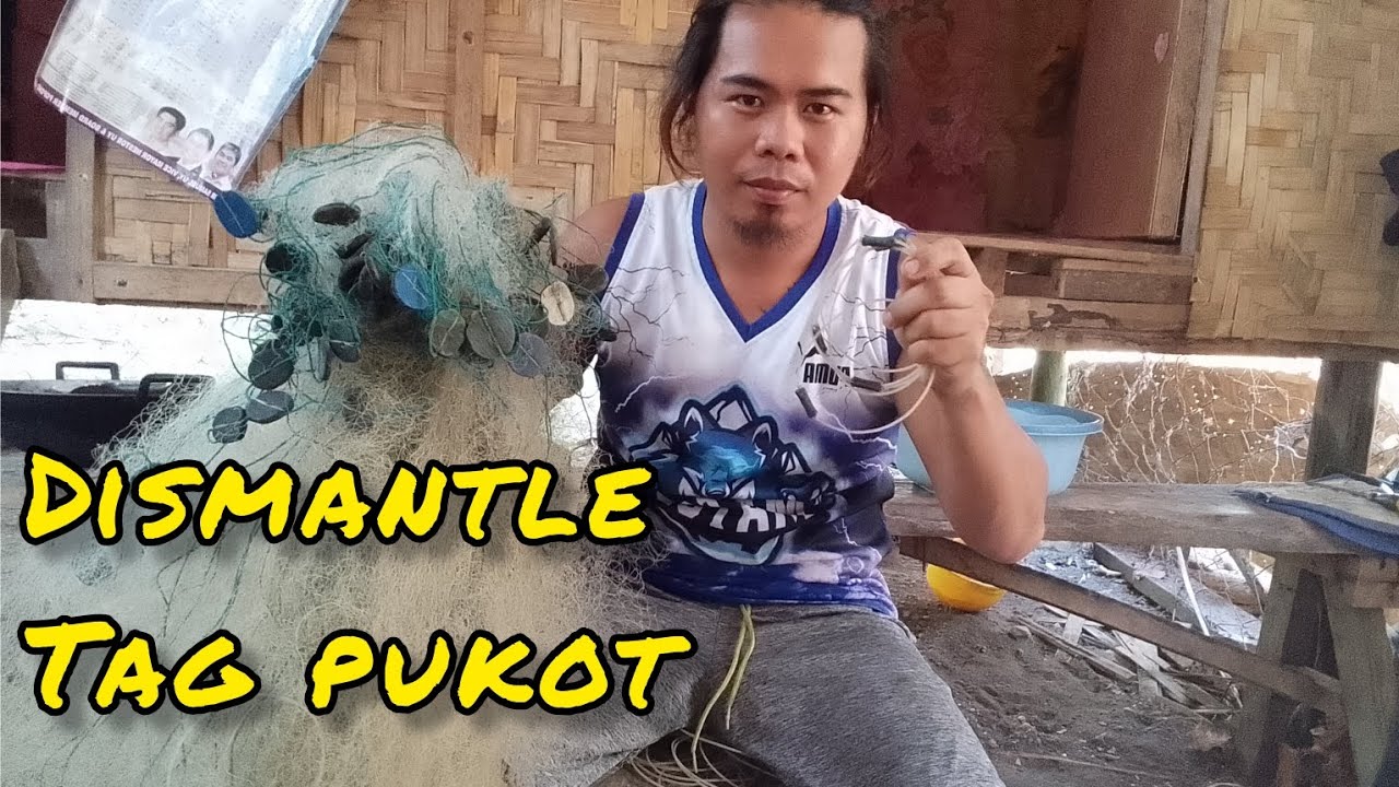 dismantle fishing net @Sacayanmix - YouTube