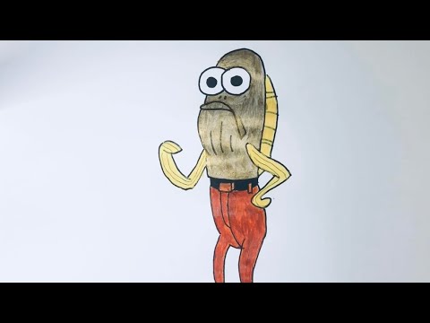 Jak narysować Fred’a. Spongebob Squarepants. - YouTube