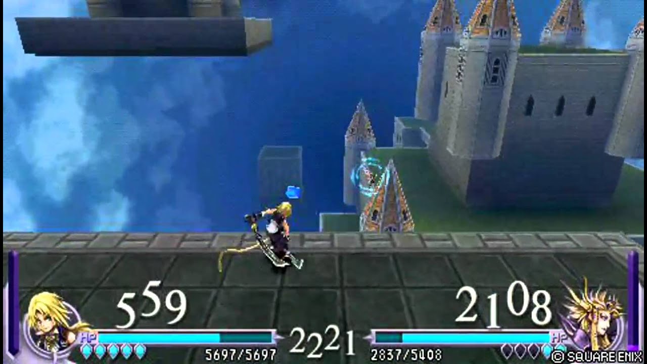 Dissidia Final Fantasy - Duel Colosseum - Zidane vs The Emperor - YouTube
