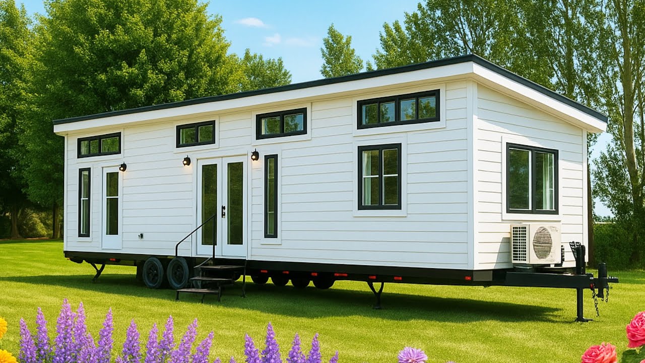 The Most Beautiful Orca Park Model by Mint Tiny Homes - YouTube