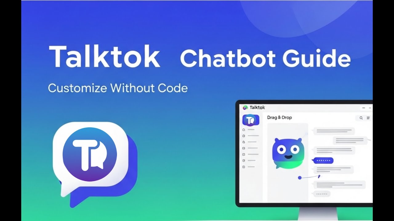 Custom Chatbot Training Guide - Talktok.ai - YouTube
