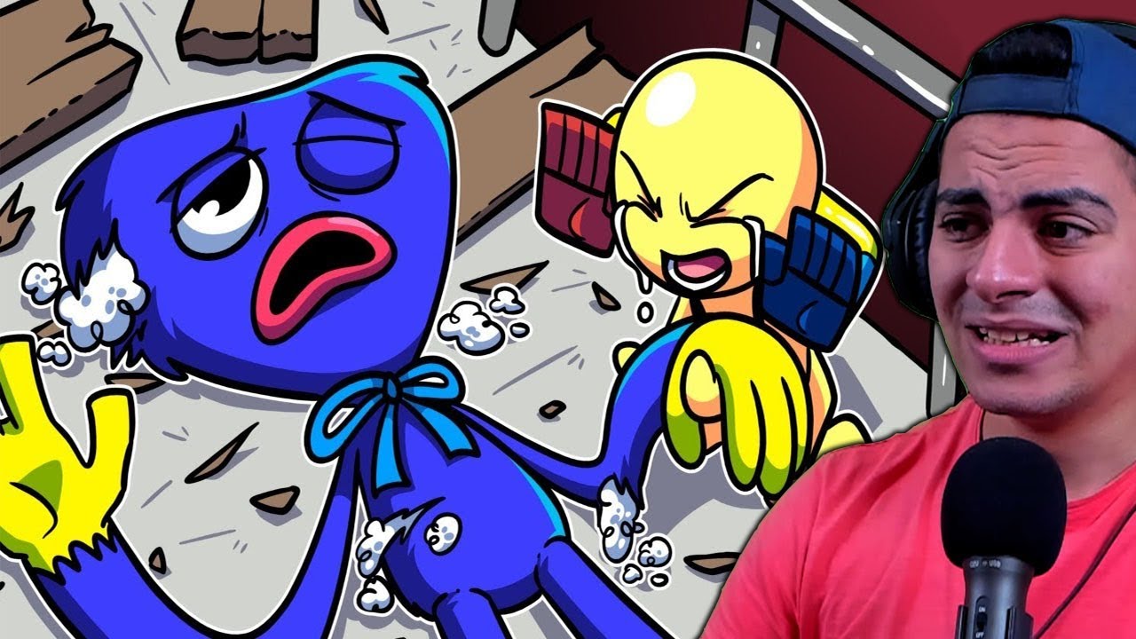 HUGGY WUGGY IS SO SAD WITH PLAYER !! - Poppy Playtime BEST Animations ...