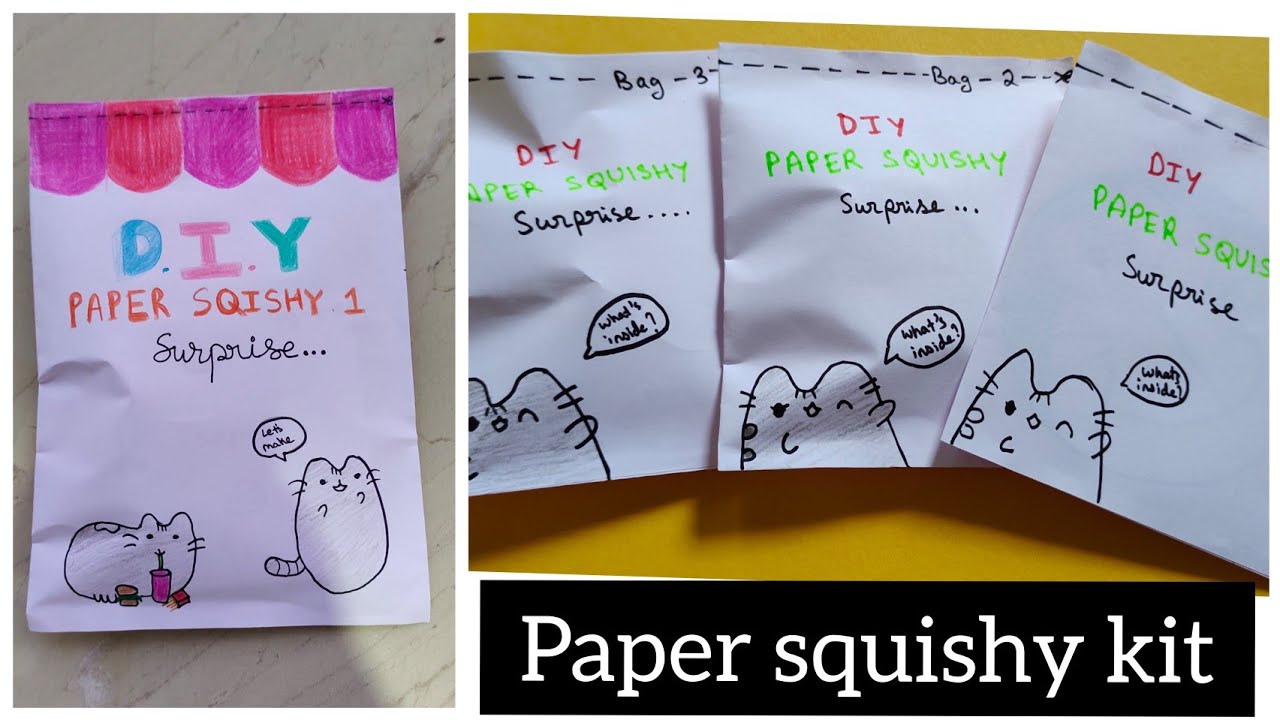 Unboxing D I Y Paper Squishy Surprise Handmade How To Make Paper Unboxing D I Y Paper Squishy Surprise Handmade How To Make Paper