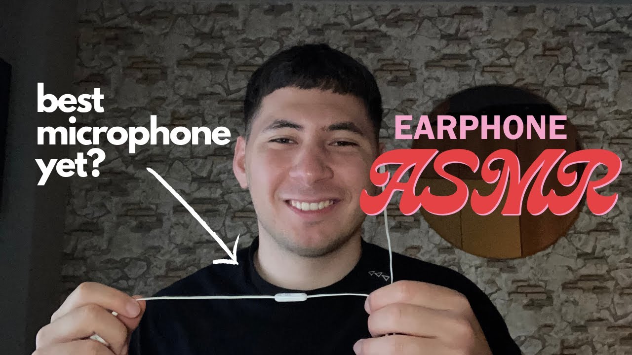 Earphone ASMR🎧 | The best mic yet? ᯓ★ - YouTube