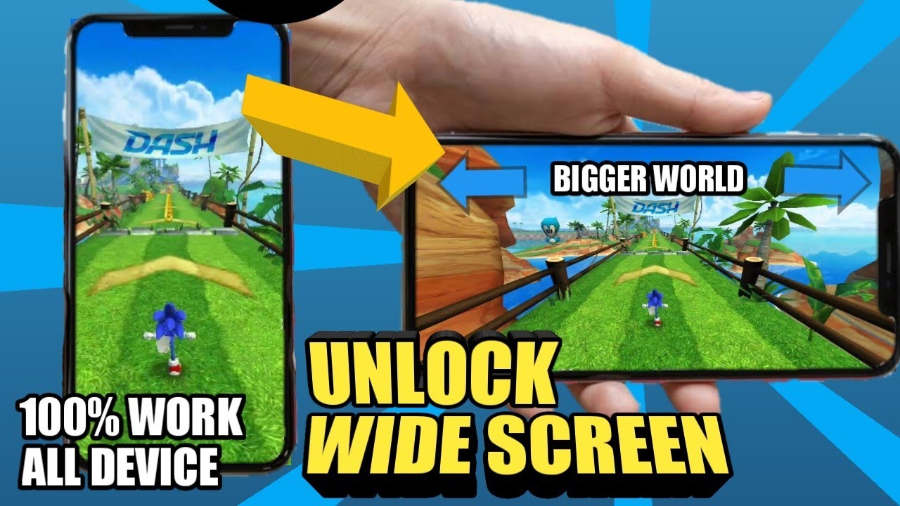 How to Play Games Potrait in Landscape - Unlock Rotate For All Device ...