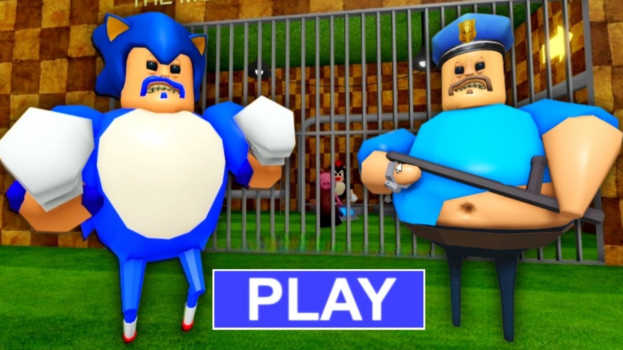SONIC BARRY'S PRISON RUN! (OBBY) ROBLOX || Jumpscare & Gameplay - YouTube