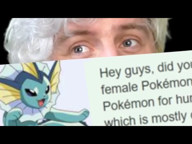 Vaporeon Pokemon Human