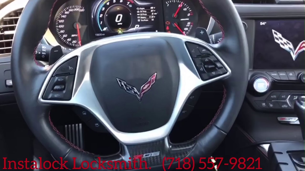 2017 Chevrolet Corvette ZO6 Car Key Made by Instalock Locksmith (718 ...