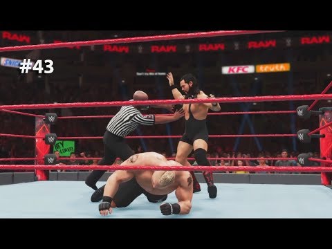 WWE-2K18- Universe Mode - Season 1- EP 43-( RAW) WWE-2K18- Gameplay(PS4)
