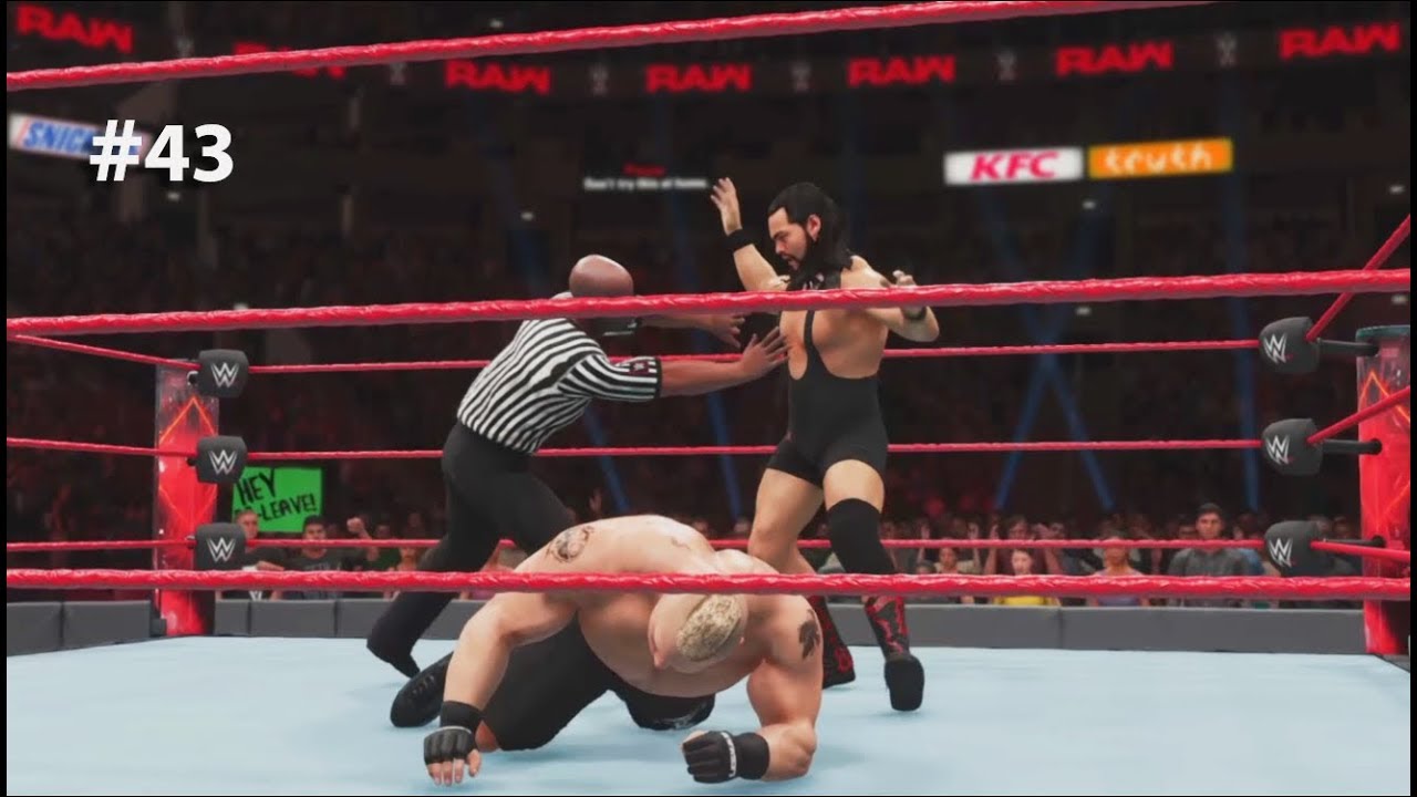 WWE-2K18- Universe Mode - Season 1- EP 43-( RAW) WWE-2K18- Gameplay(PS4 ...