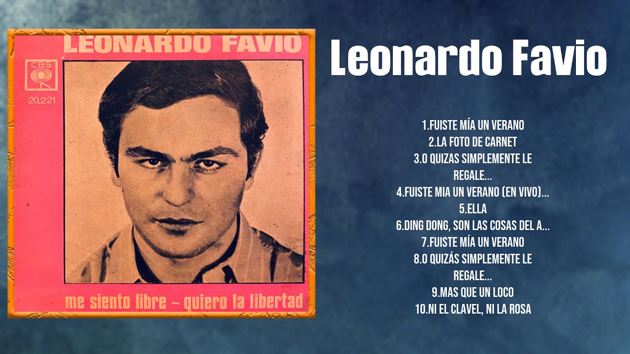 Leonardo Favio grandes éxitos ~ Las Mejores Baladas Románticas de los ...