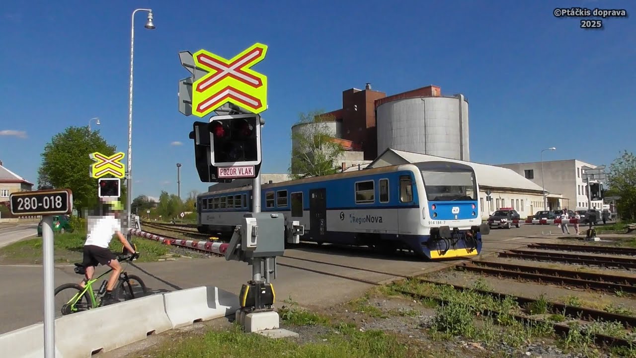 železniční přejezd Kopidlno - P4620 / 20.04.2025 [CZ] - YouTube