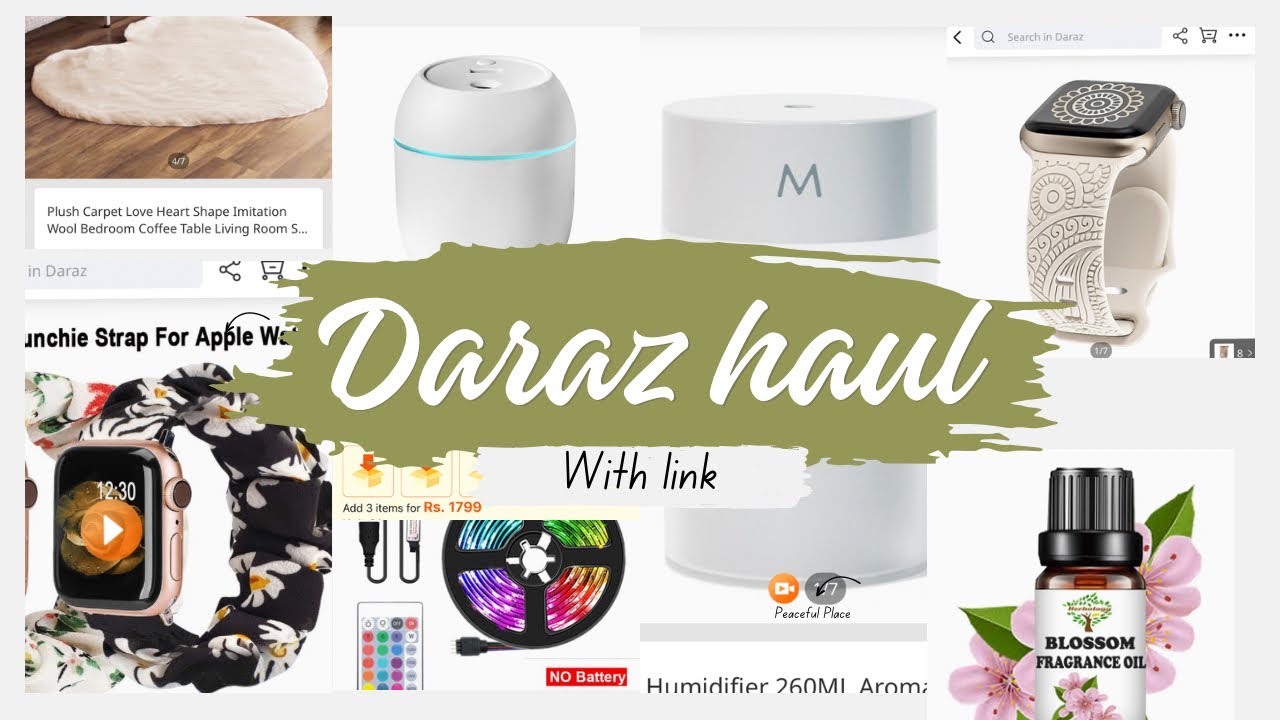 Daraz shopping haul | daraz viral products | daraz 1299 deal - YouTube