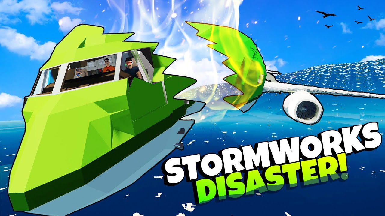 I Took a Flight Test and Nothing Went Wrong in Stormworks?! - YouTube