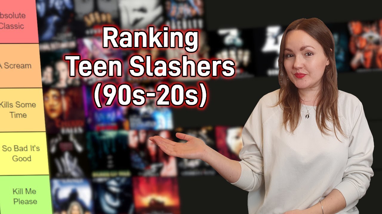 Tier List Teen Slashers | Slashers from the 1990s - 2020s - YouTube