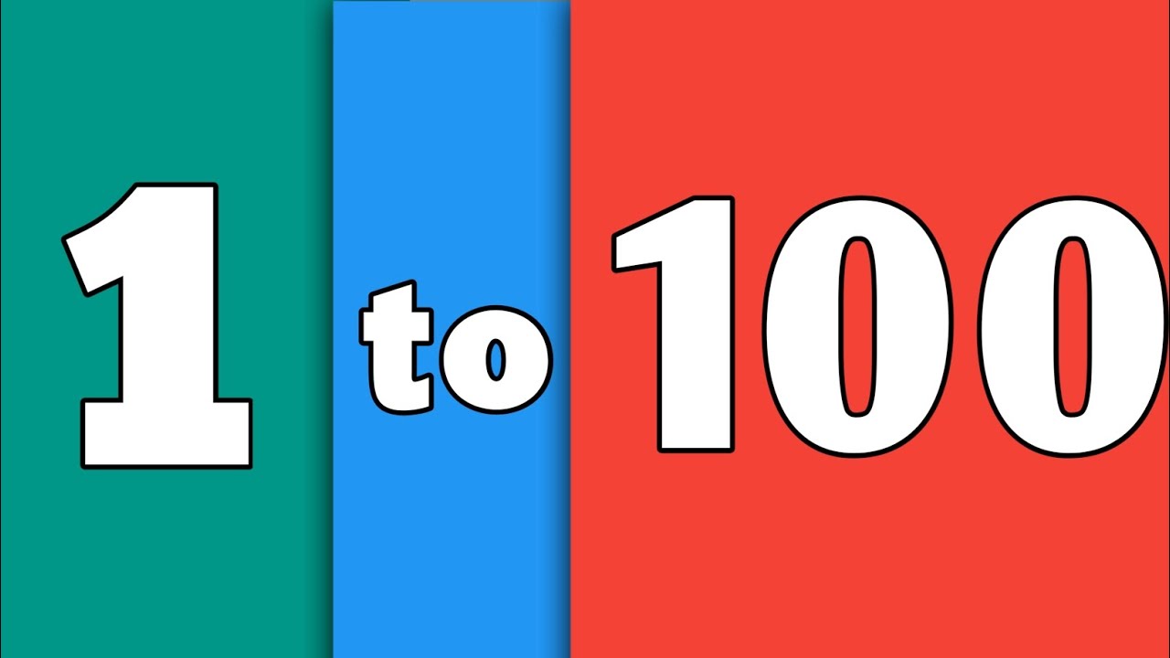 123 || 1 to 100 || counting || Lkg , ukg & class 1 , 2 , 3 || kids ...