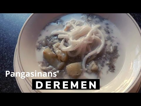 Ginataang Deremen a Pangasinans version of Pinipig (Deremen) - YouTube