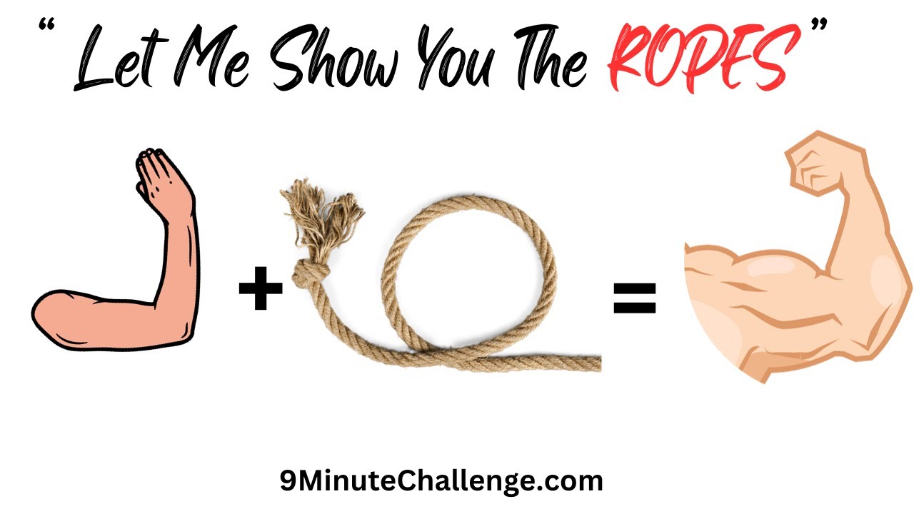 Rope Training for Arm and Grip GAINING | 9MinuteChallenge.com - YouTube